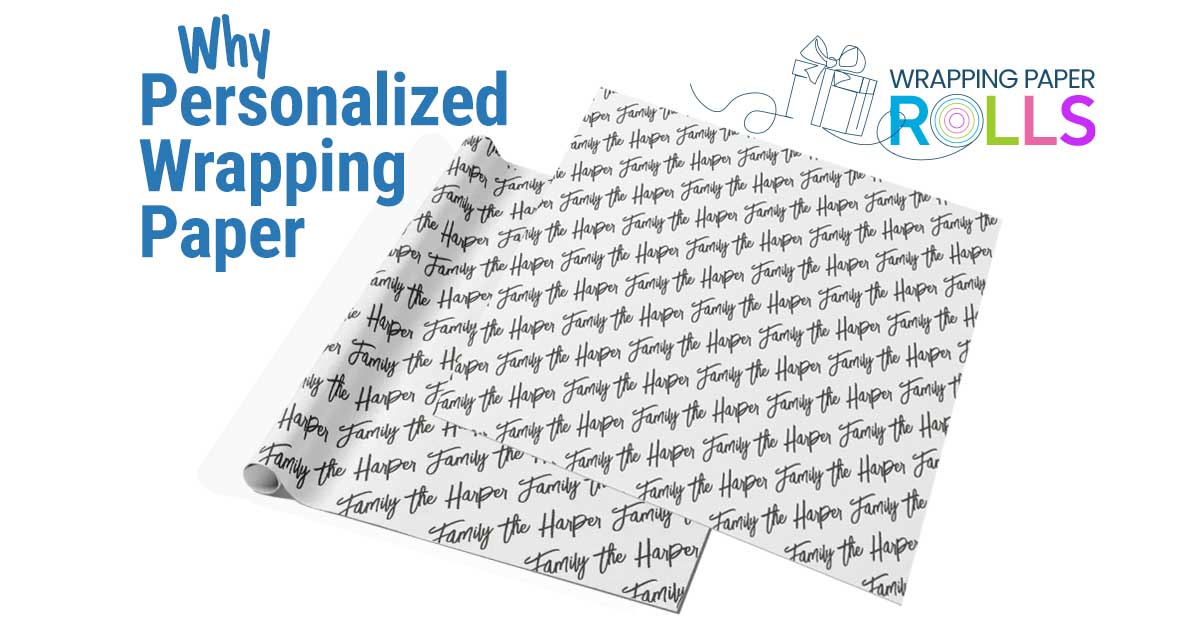 Personalized Wrapping Paper | Wrapping Paper Rolls